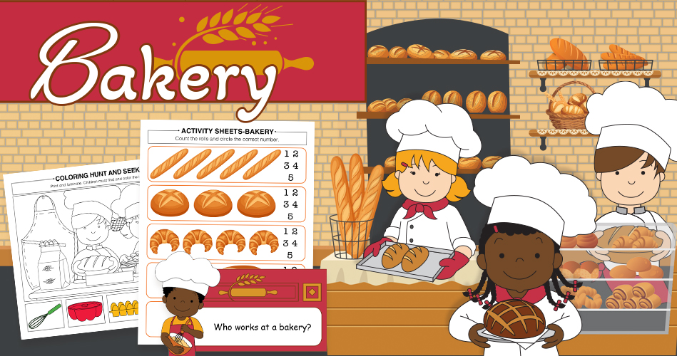 Bakery - Theme and activities - Educatall