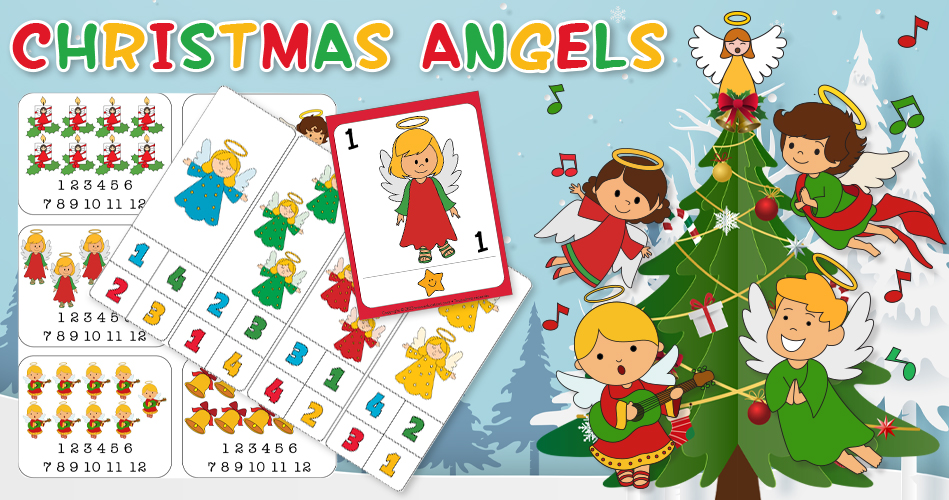 Christmas-Angels - Theme and activities - Educatall