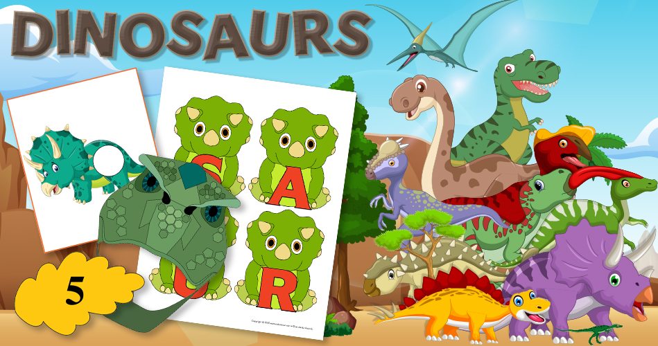 Dinosaurs - Theme and activities - Educatall