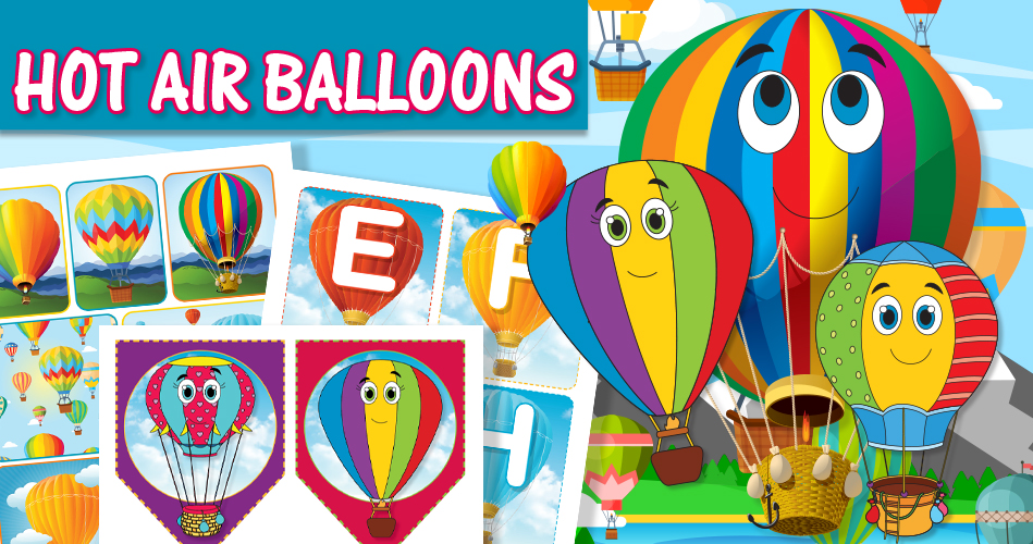 Hot air balloons - Theme and activities - Educatall