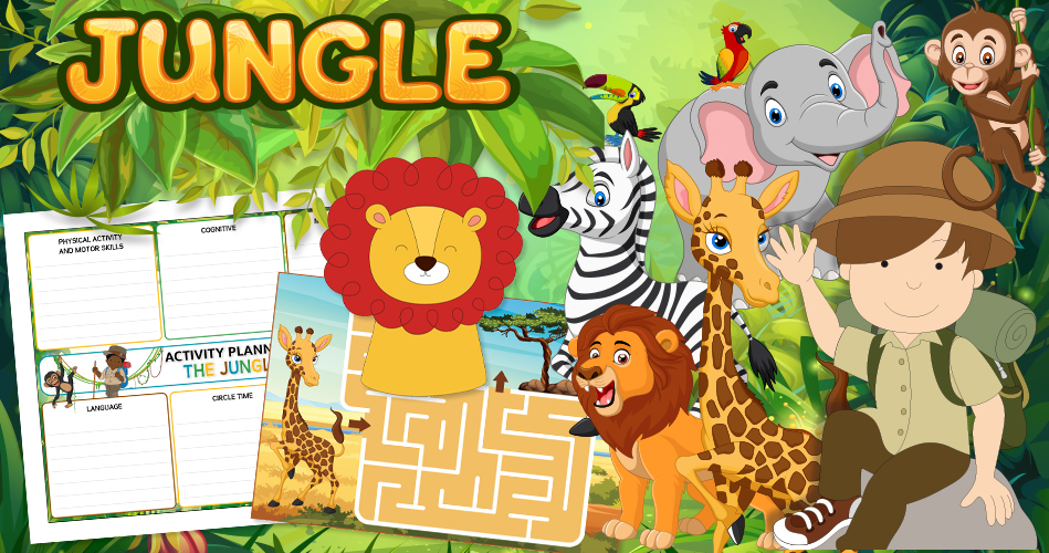 Jungle - Theme and activities - Educatall