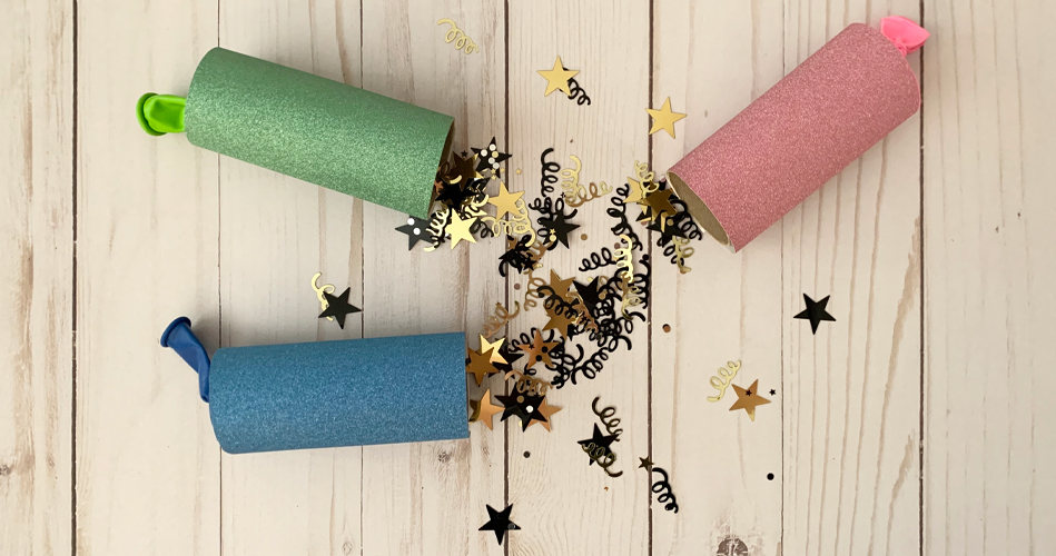 New Year’s Confetti Poppers - Arts and crafts - Educatall