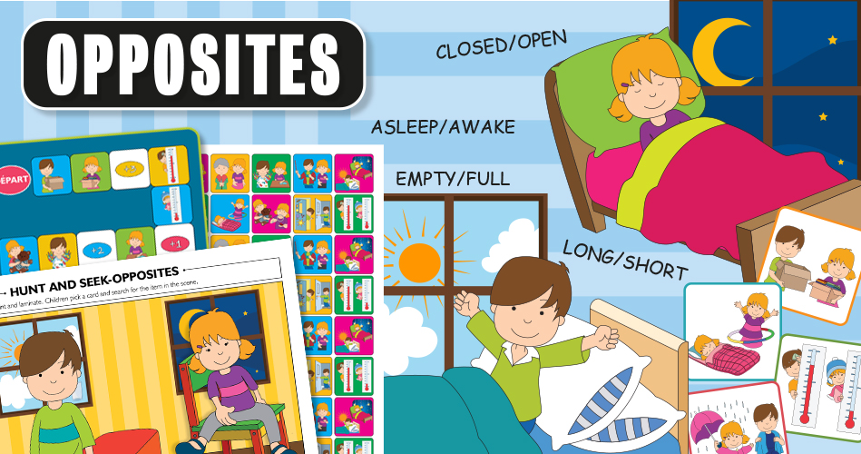 Opposites - Theme and activities - Educatall
