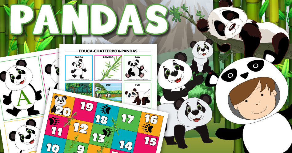 Pandas - Theme and activities - Educatall
