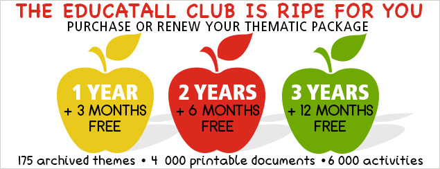 Pre-K activities, learning games and crafts with printables.