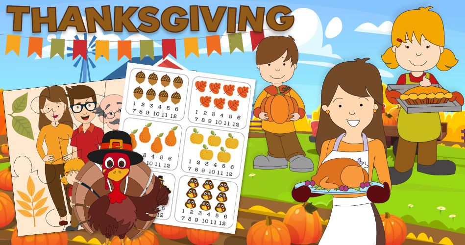 Thanksgiving - Theme and activities - Educatall