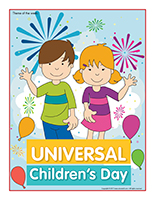 Universal Children's Day - Theme and activities - Educatall