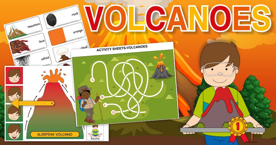 Volcanoes - Theme and activities - Educatall